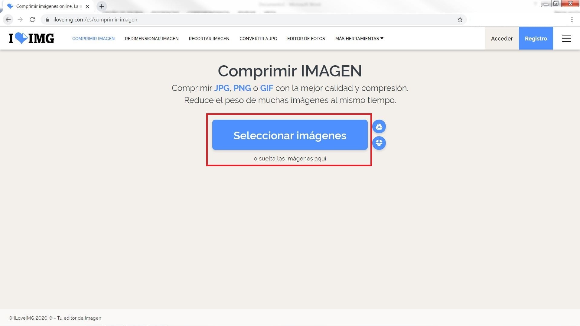 ¿Cómo Comprimir Imágenes y Aumentar la Velocidad Web?
